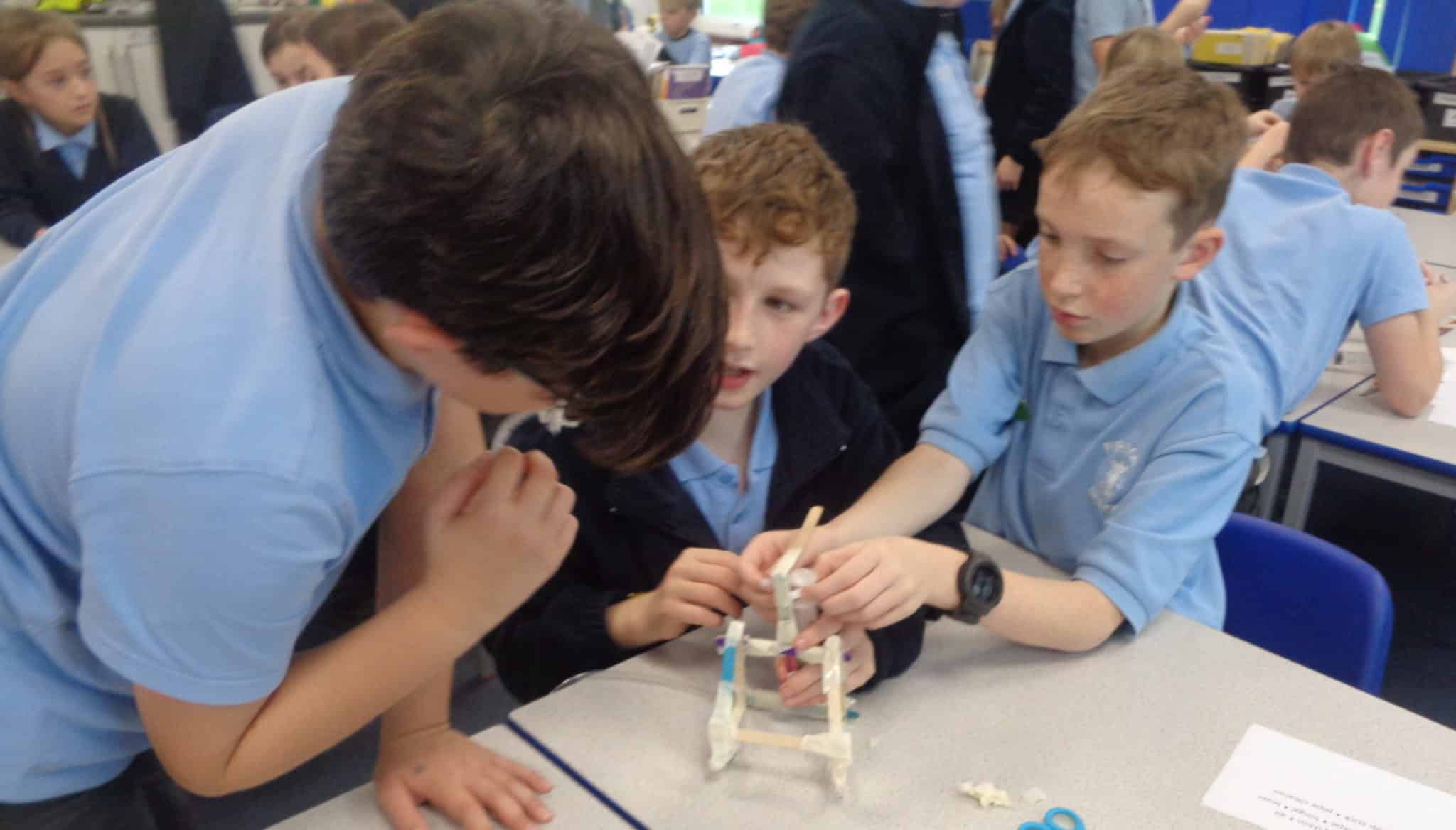 Exploring pneumatic systems! - Pirton School