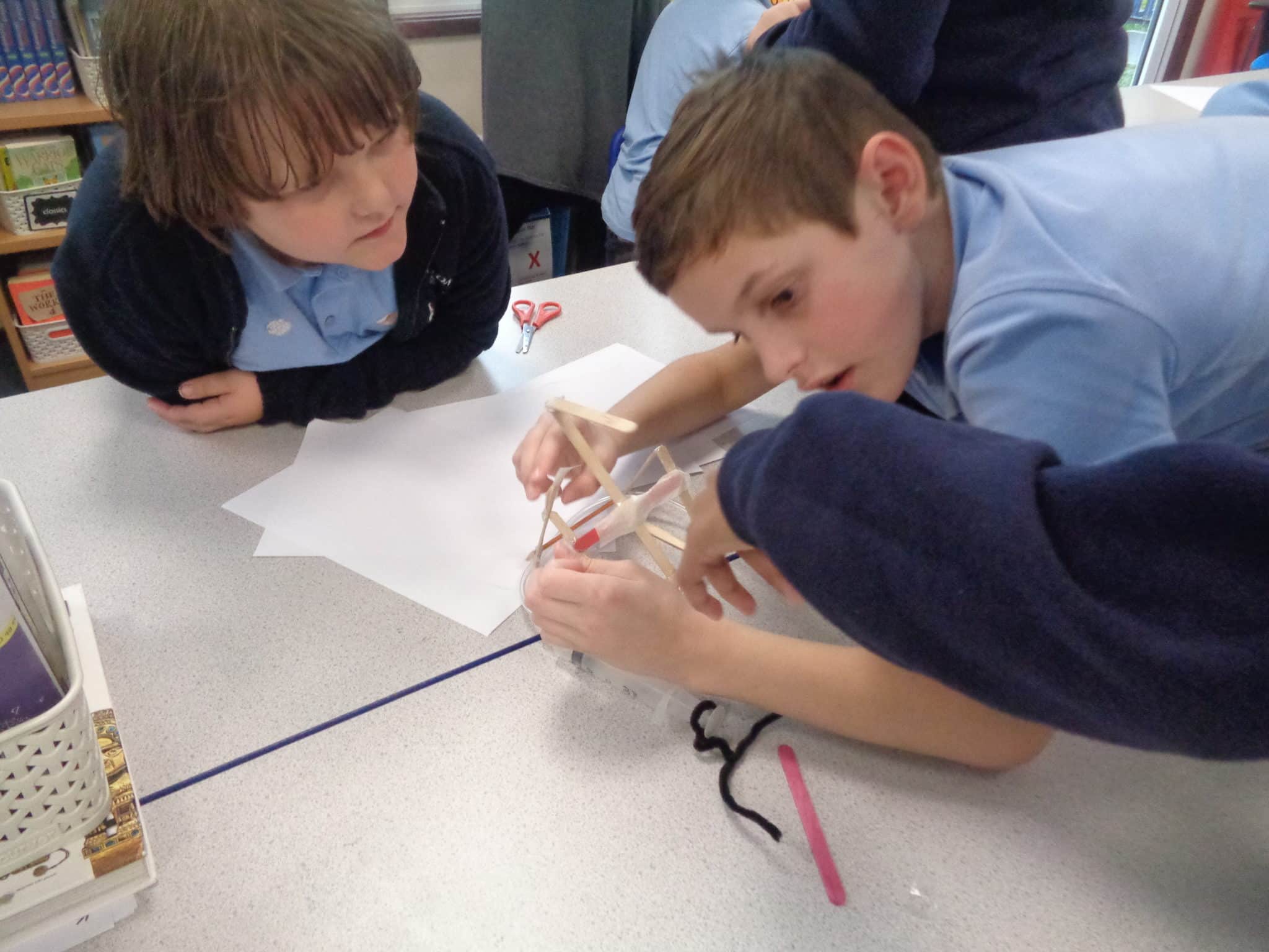 Exploring pneumatic systems! - Pirton School