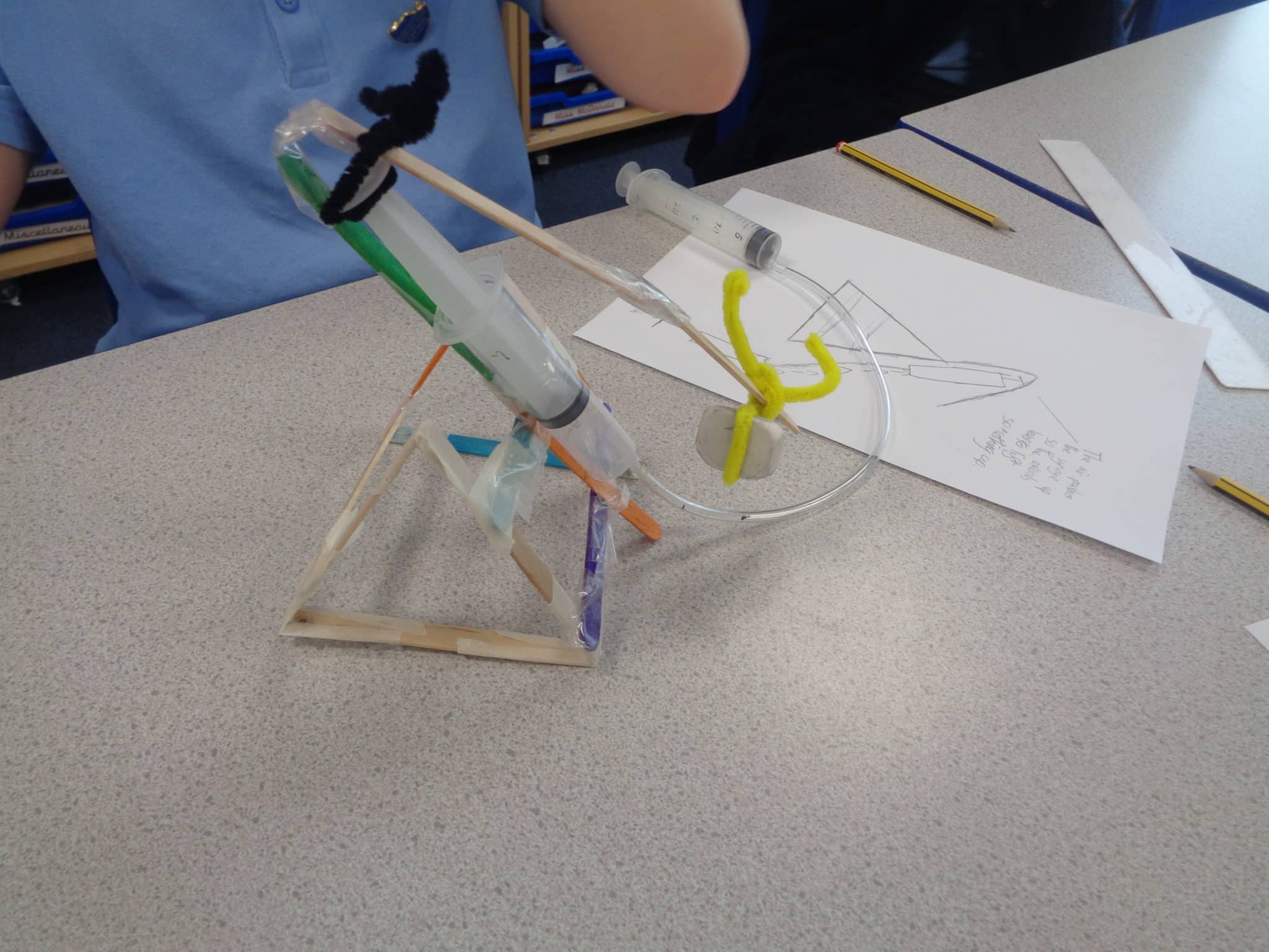 Exploring pneumatic systems! - Pirton School