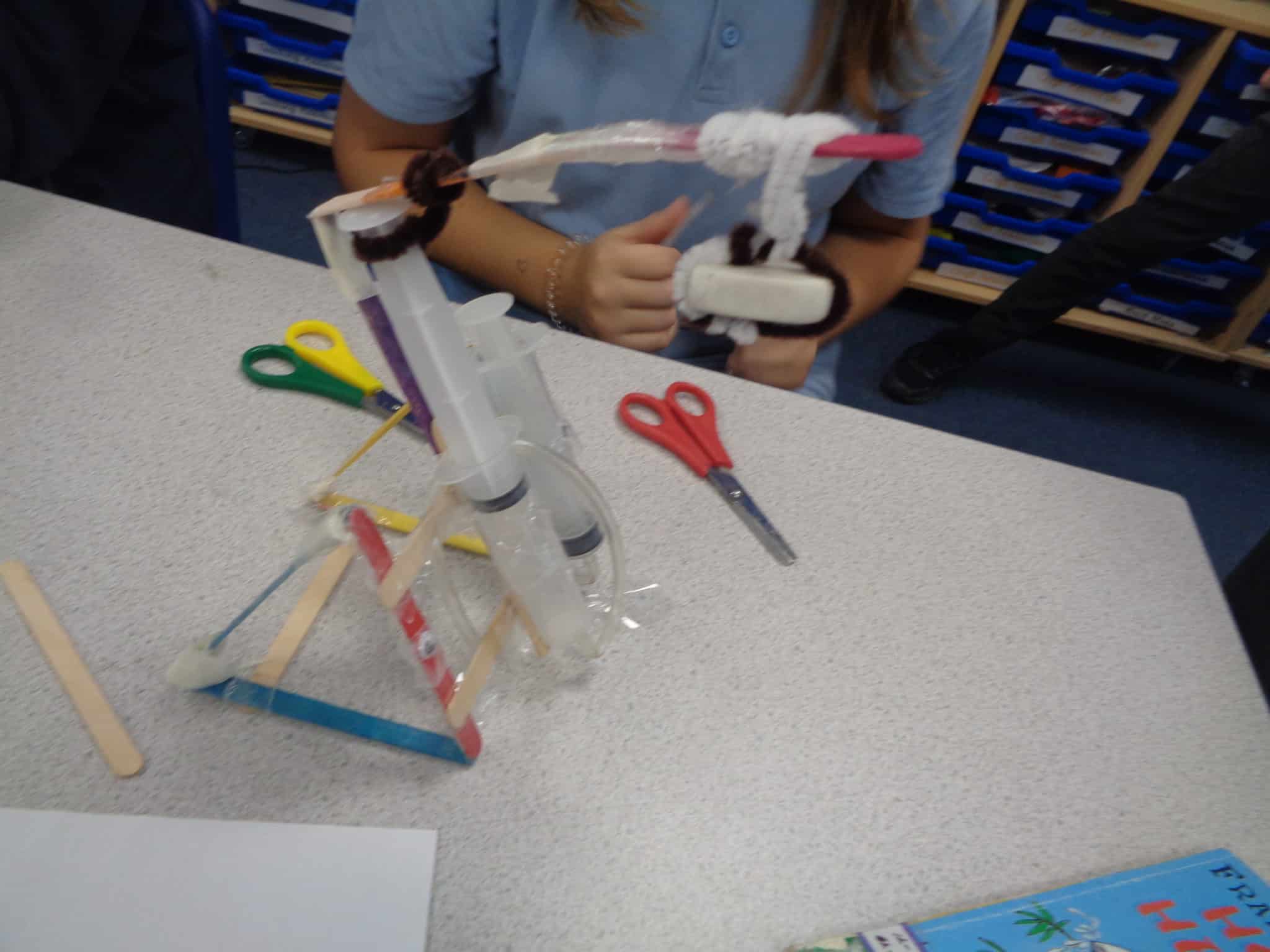 Exploring pneumatic systems! - Pirton School