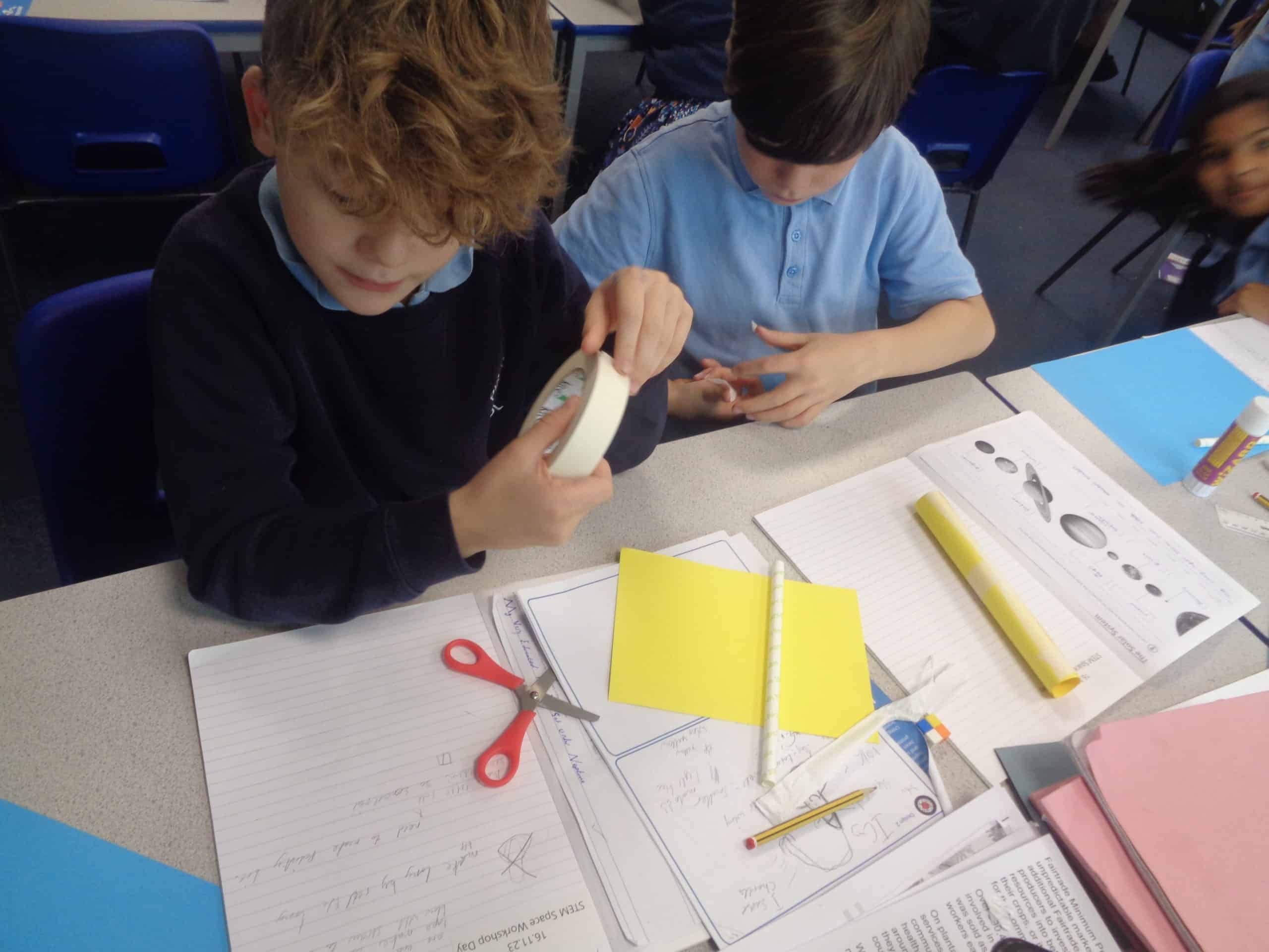 STEM Space Workshop - Pirton School