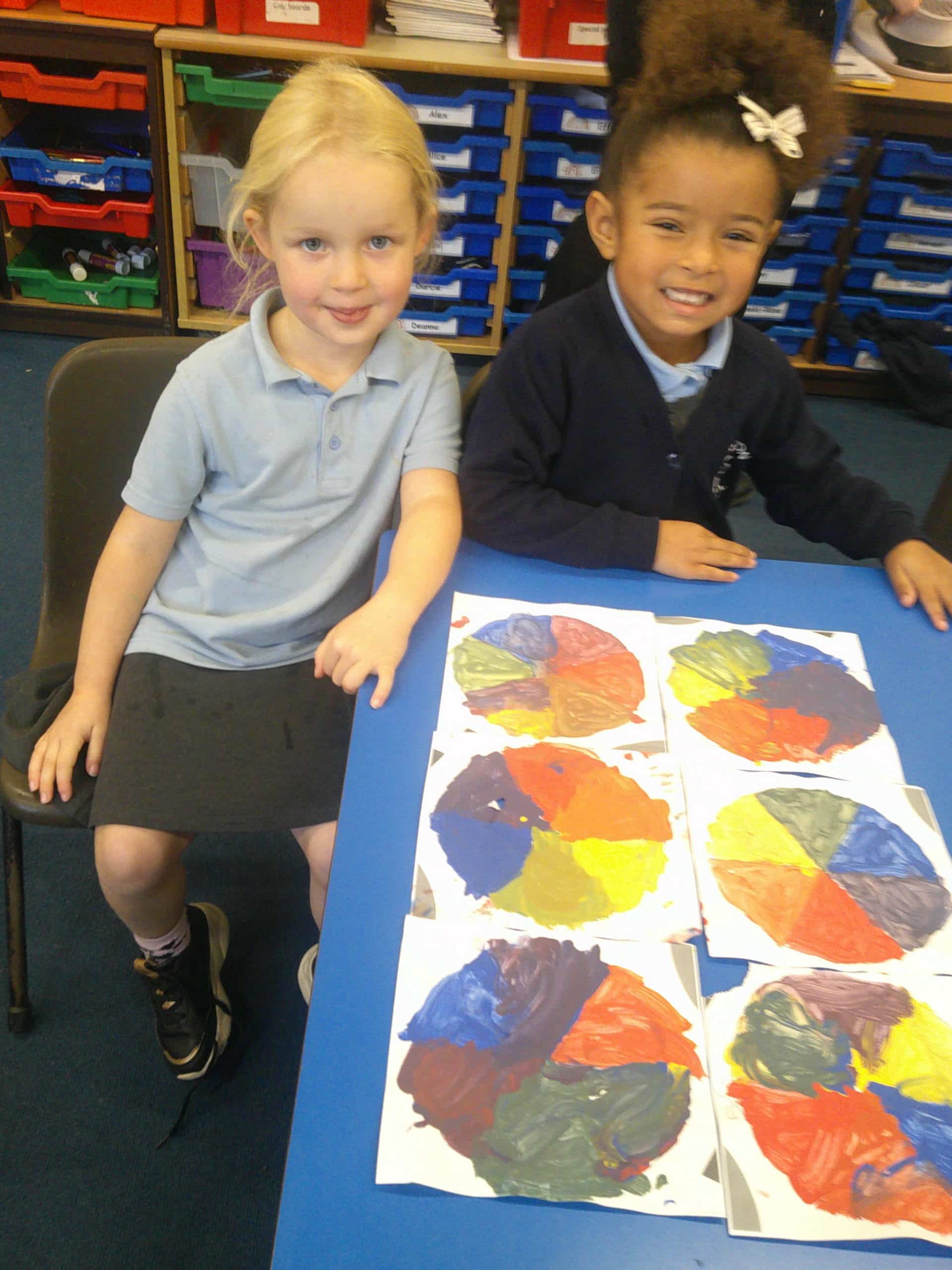 Colour mixing in Art - Pirton School