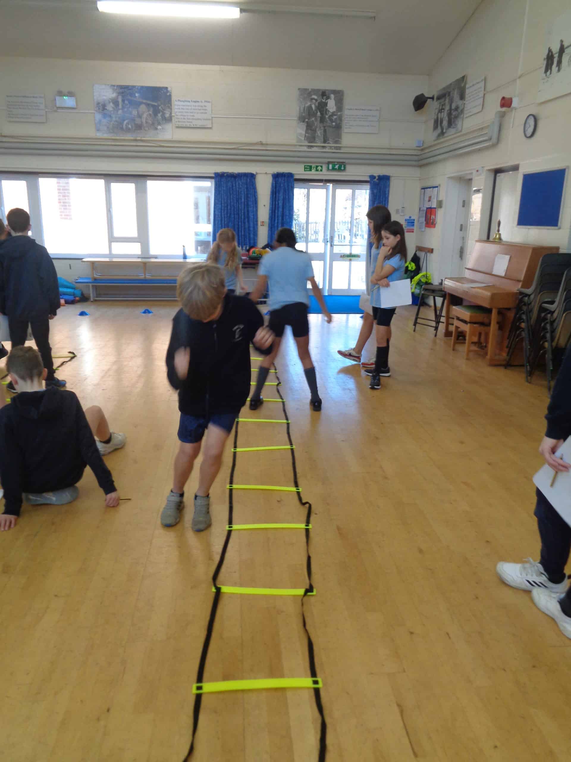Owls Wow Fitness session - Pirton School