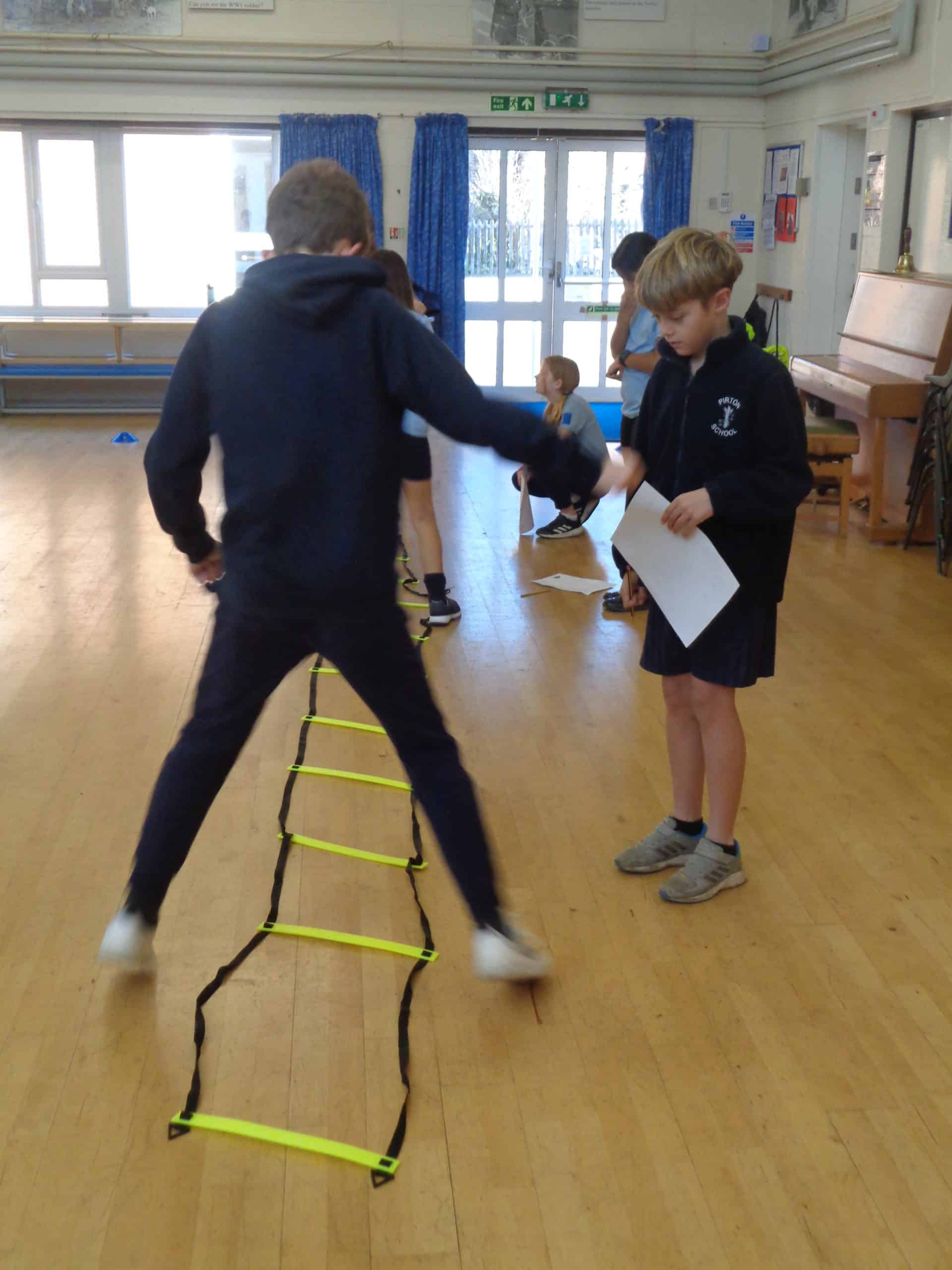 Owls Wow Fitness session - Pirton School