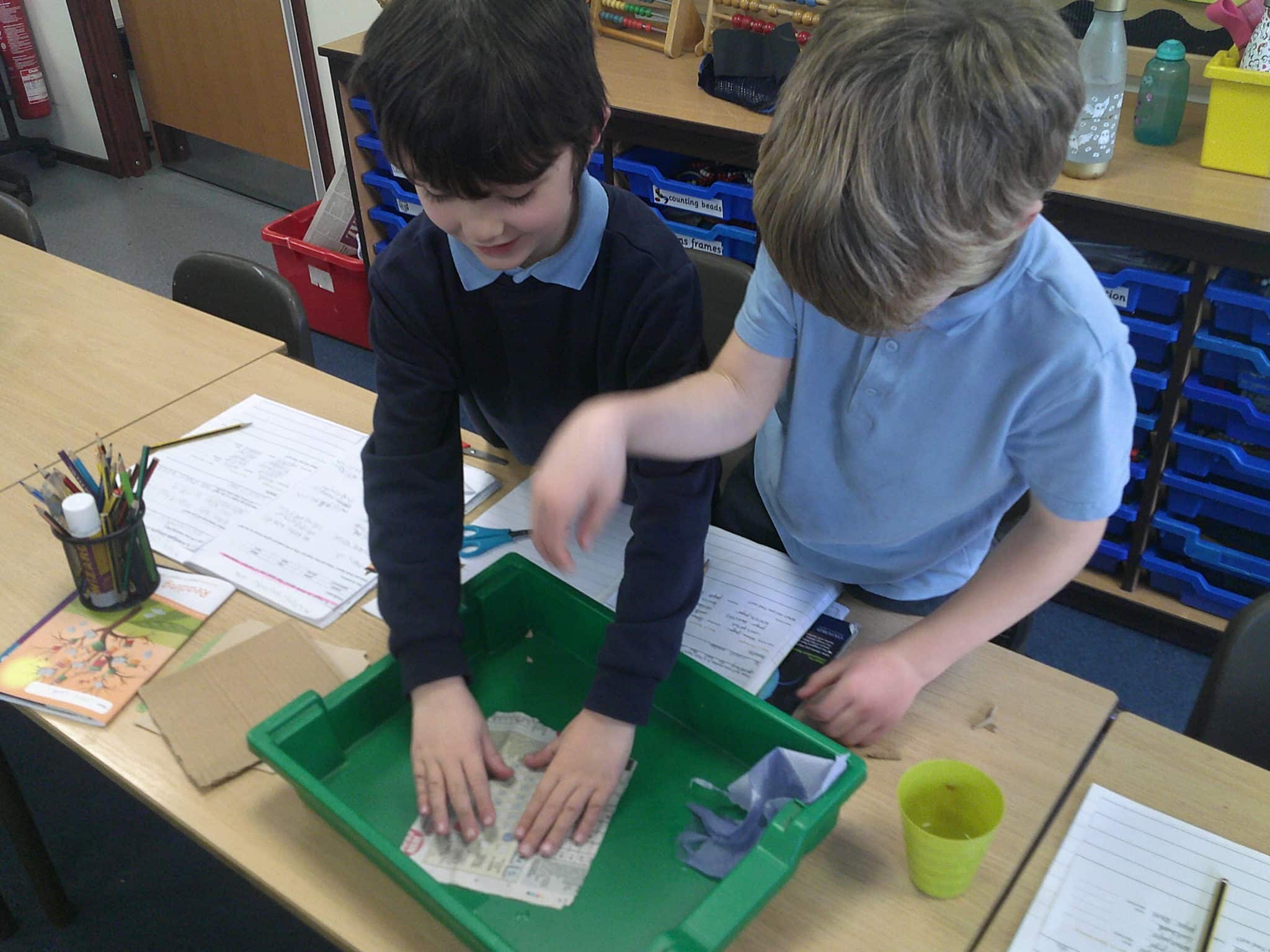 Science Investigation - Materials - Pirton School
