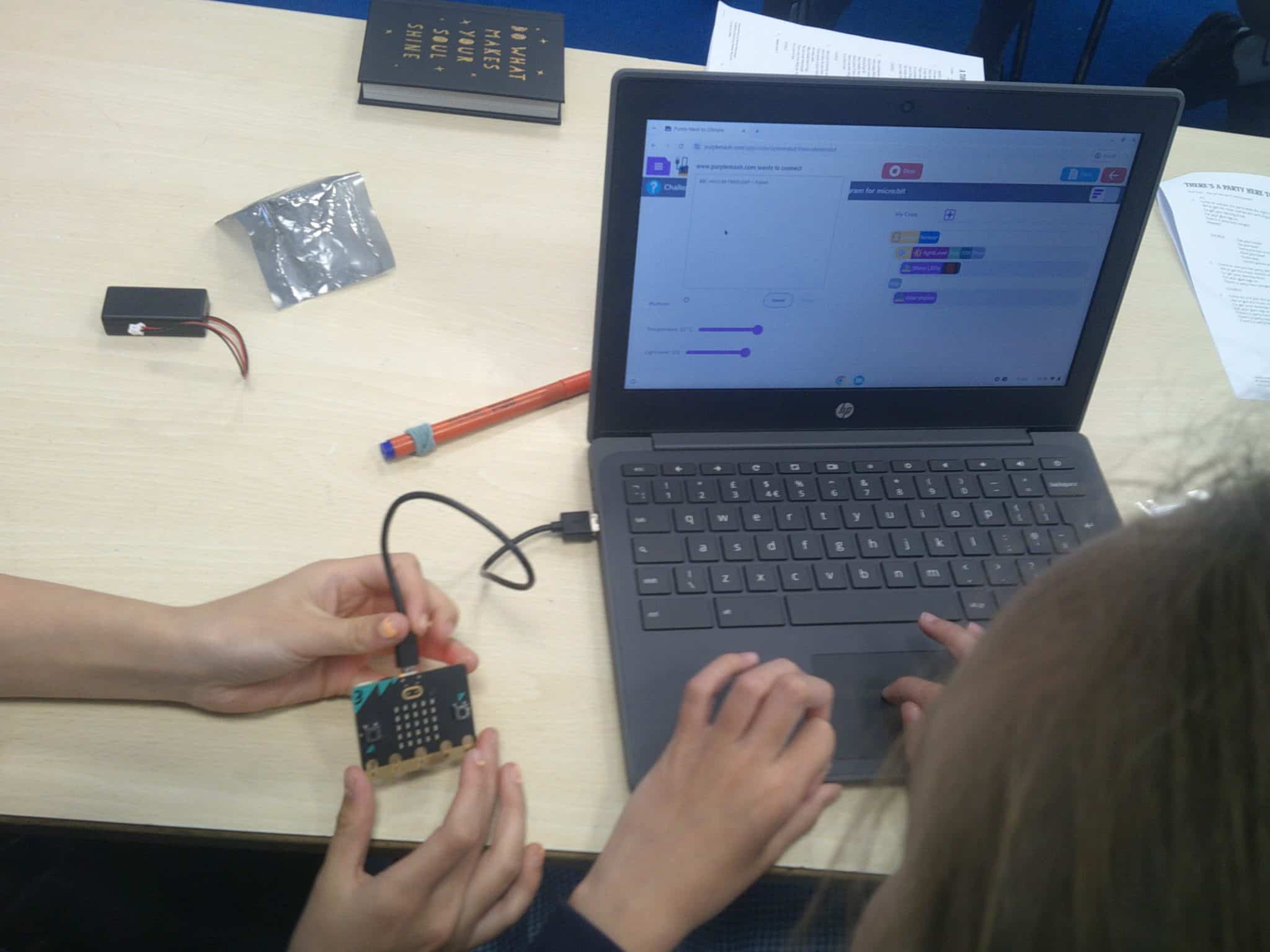 Micro:bits - Monday 2nd June - Pirton School